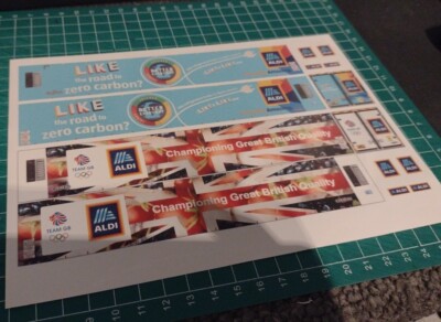 Model Railway Lorry truck stickers 1/87 Aldi Set. (2 Decals) | eBay UK