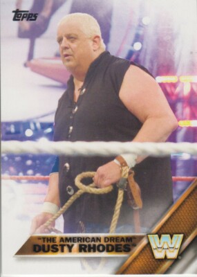"The American Dream" Dusty Rhodes 2016 Topps WWE Card #51 | eBay