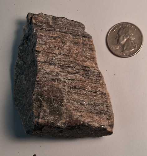 Mylonitized Granite fault rock specimen Mylonite metamorphic | eBay