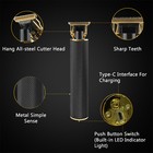 Professional Trimmer Barber Set with 4 Guide Comb for Men Trimming ...