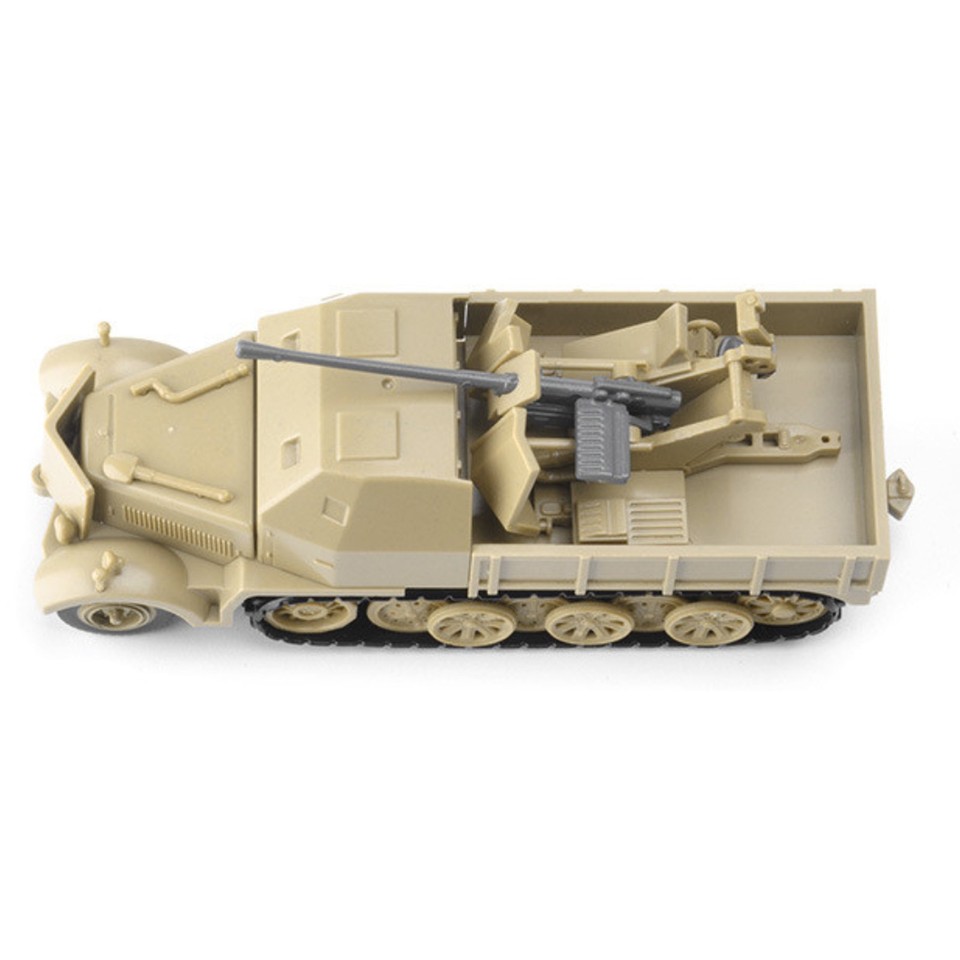 DIY 1:72 Half-Track Armored Vehicle Model Military DIY Ornaments ...