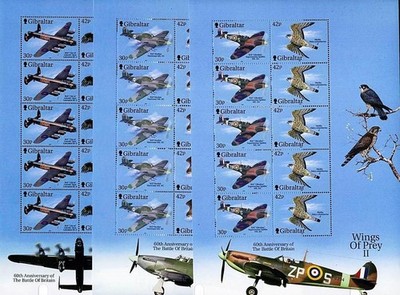 GIBRALTAR 2000 FIGHTER PLANES & BIRDS of PREY x3 M/S ** FALCONS ...