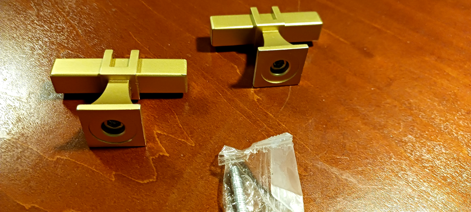 10 Pack Haliwu Brushed Gold - 10 Pack Cabinet Knobs, BT-bar Hardware | eBay