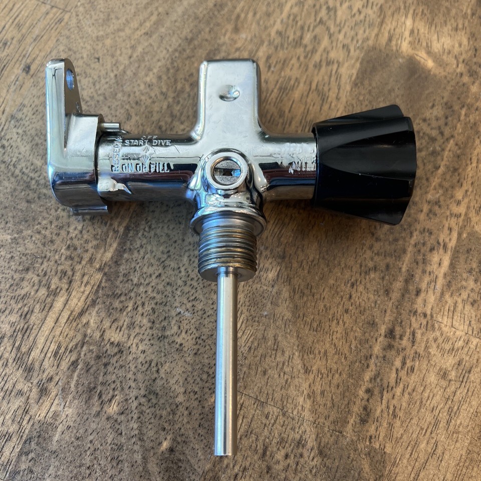 Sportsways Vintage Yoke Tank J Reserve Valve Scuba Diving Cylinder ...