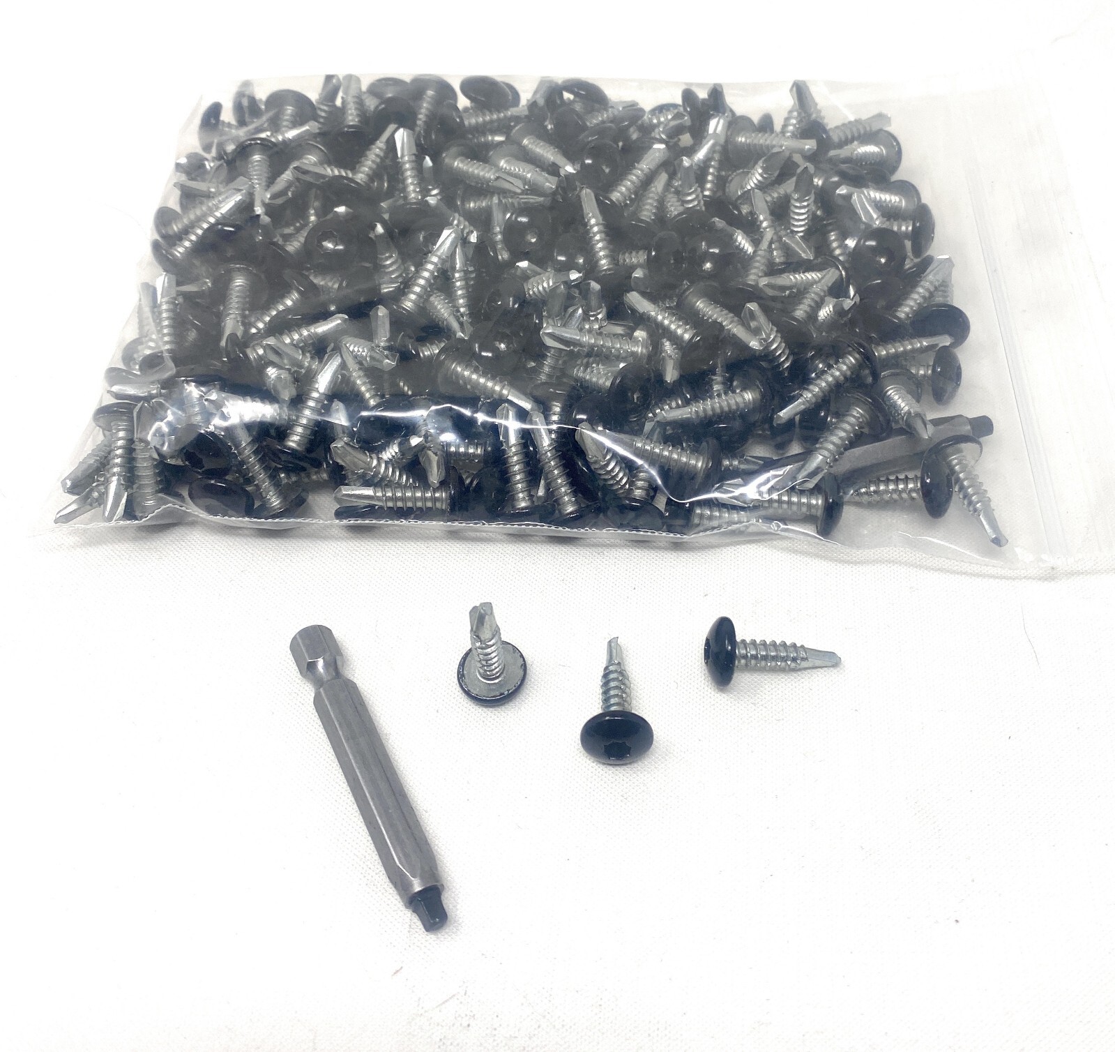 500 Pack Black 3/4" Inch Torx Self Tapping Sheet Metal Cargo Trailer ...