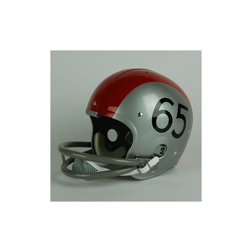 OHIO STATE BUCKEYES 1965 Vintage Riddell TK Suspension Football Helmet ...