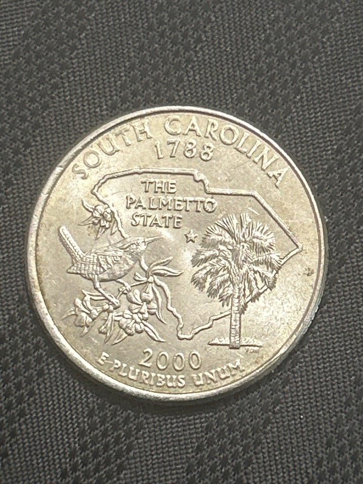 RARE QUARTER 2000 P South Carolina State Quarter | eBay