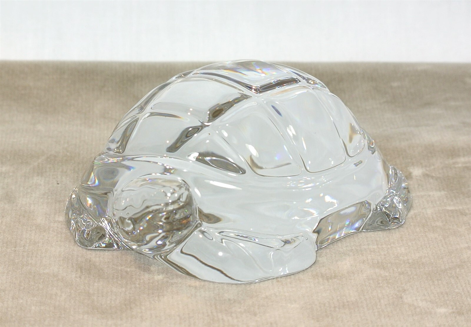 BACCARAT French Crystal TURTLE Figurine 3 1/2 inches | eBay