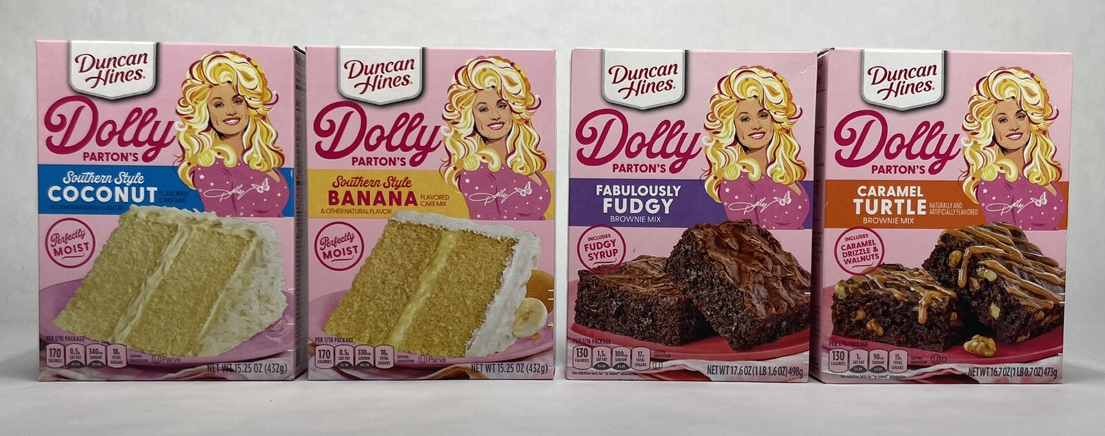 NEW~DOLLY PARTON•Limited Edition•DOLLY PARTON Baking Mixes- Cakes ...