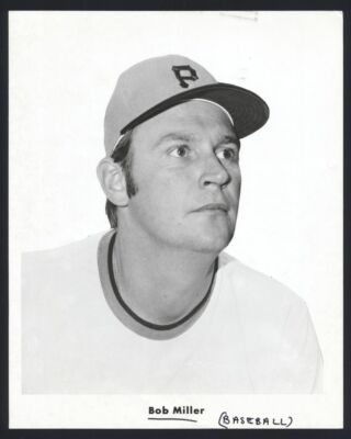 1973 Pittsburgh Pirates BOB L MILLER Team Issue Original Photo | eBay