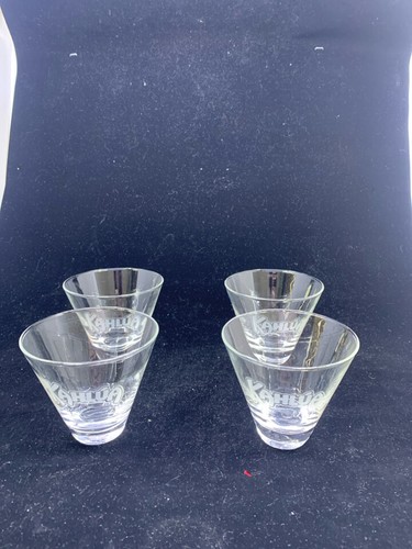 4 FLARED SHAPED KAHLUA GLASSES. | eBay