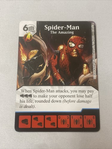 SPIDER-MAN * THE AMAZING OP PROMO Marvel Dice Masters Wizkids | eBay