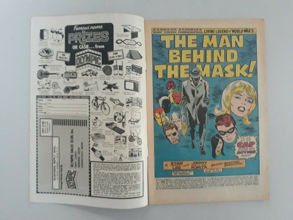 Captain America 114, 120 Marvel Comics MCU 1969 | eBay