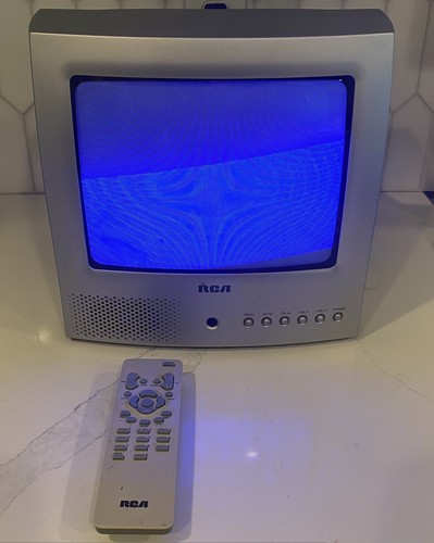 9" CRT TV by RCA Model 9V345T Retro Gaming TV Tested Works | eBay