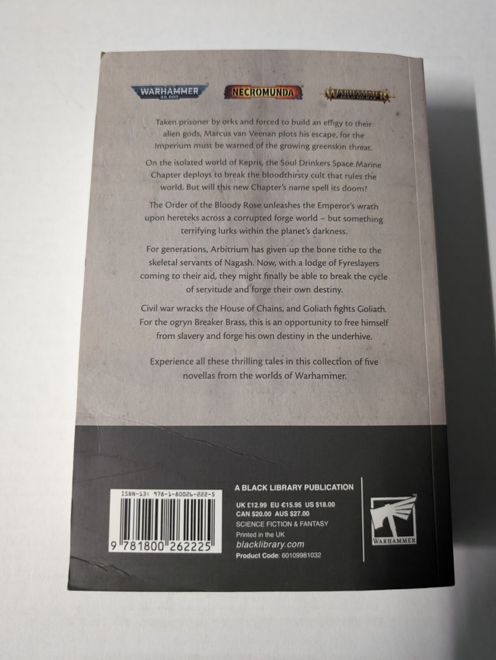 Deliverance and Damnation Paperback Warhammer 40k Black Library Games ...