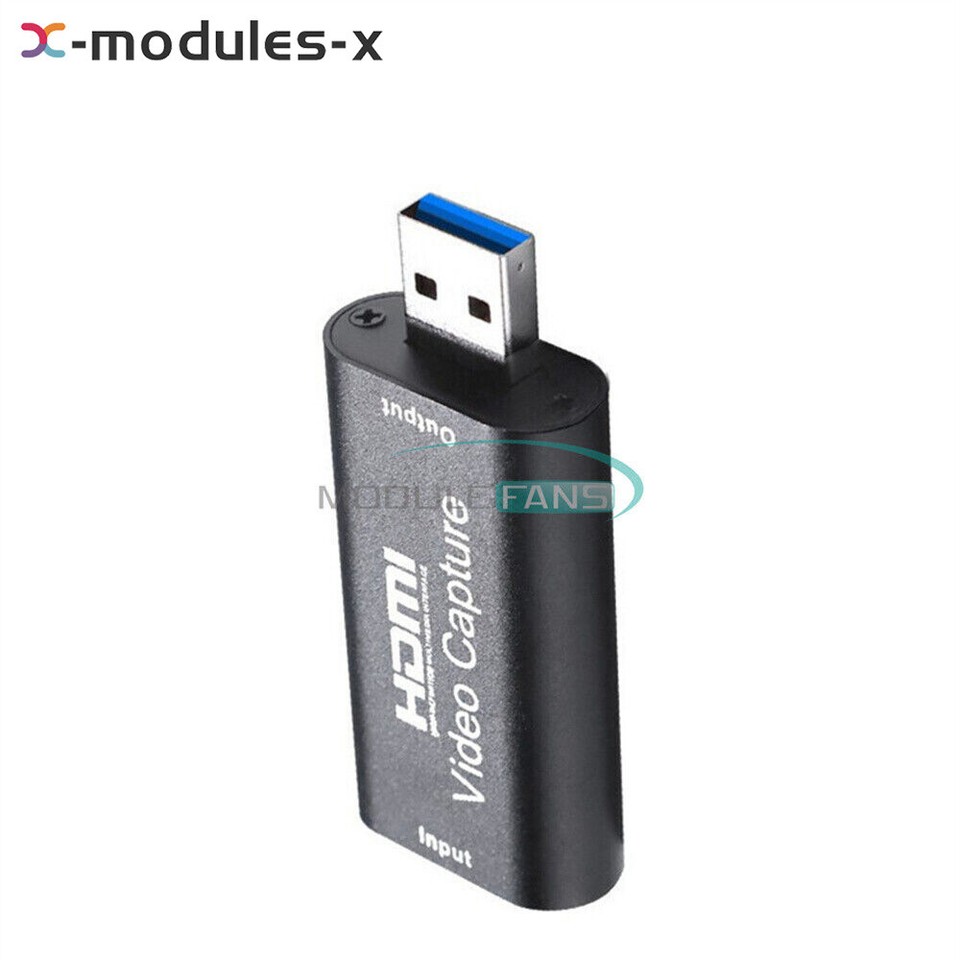 4K 1080P HD USB 2.0 Video Capture Card Grabber Record for PS4 Game Live ...