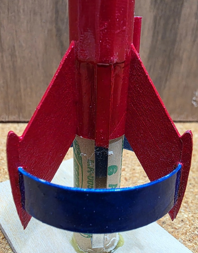 FlisKits Tumble Weed, Sci Fi Model Rocket, Built, Not Flown, Excellent ...