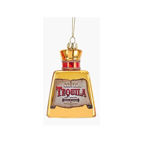 Bottle of Tequila Glass Christmas Tree Ornament 4.5 Inch Decoration | eBay