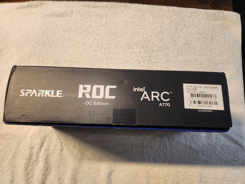 Sparkle Technology Intel Arc A770 ROC OC Edition 16 GB GDDR6 | eBay