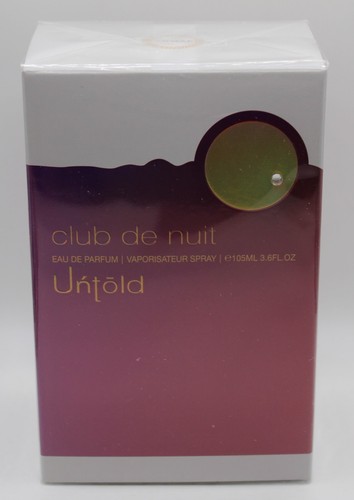 Armaf Club De Niut Untold 3.6 Oz / 105 Ml Eau De Parfum Spray Unisex ...