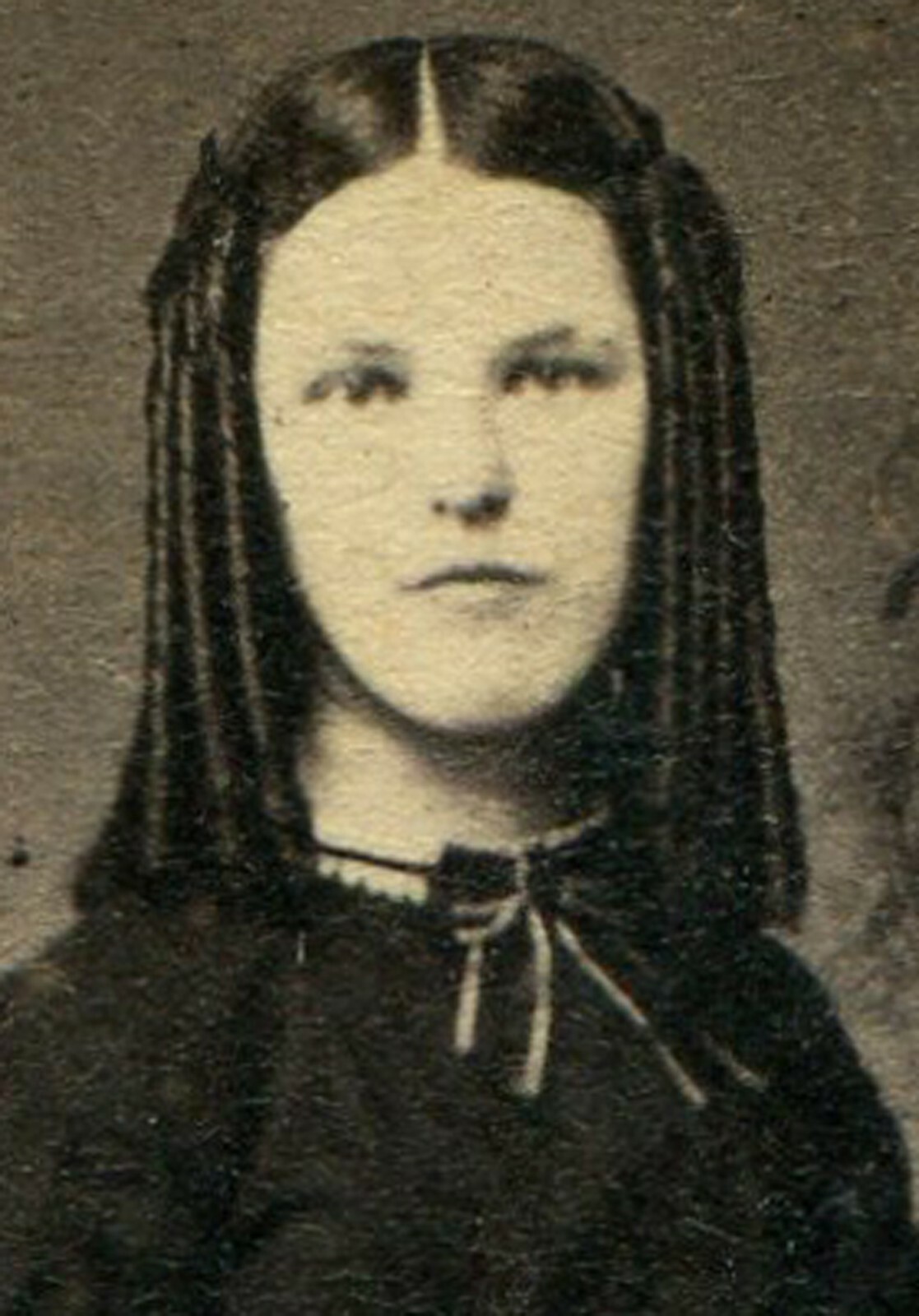 19TH CEN WEDNESDAY ADDAMS LOOK ALIKE. CDV.PHILADELPHIA, PA. | eBay