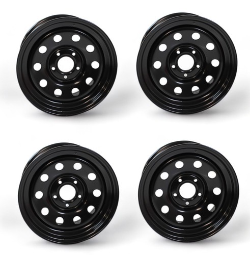 4x Land Rover Discovery 2 Modular Steel Wheel 16" Black 8" ET25 5x120 ...