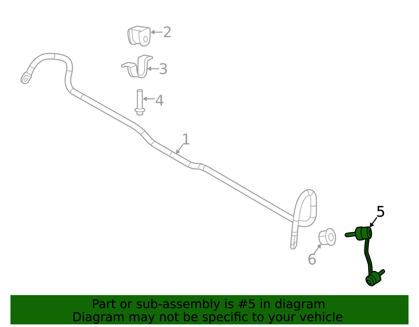 Mercedes-Benz 9063201889 Genuine OEM Stabilizer Link for sale online | eBay