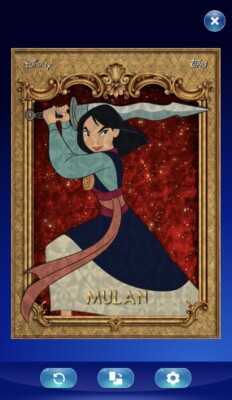 Topps Disney Collect Legendary Mulan LE 75 | eBay