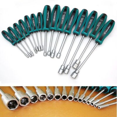 Quality Hex Nut Key Anti-slip Handle Socket Driver Wrench Nutdriver ...