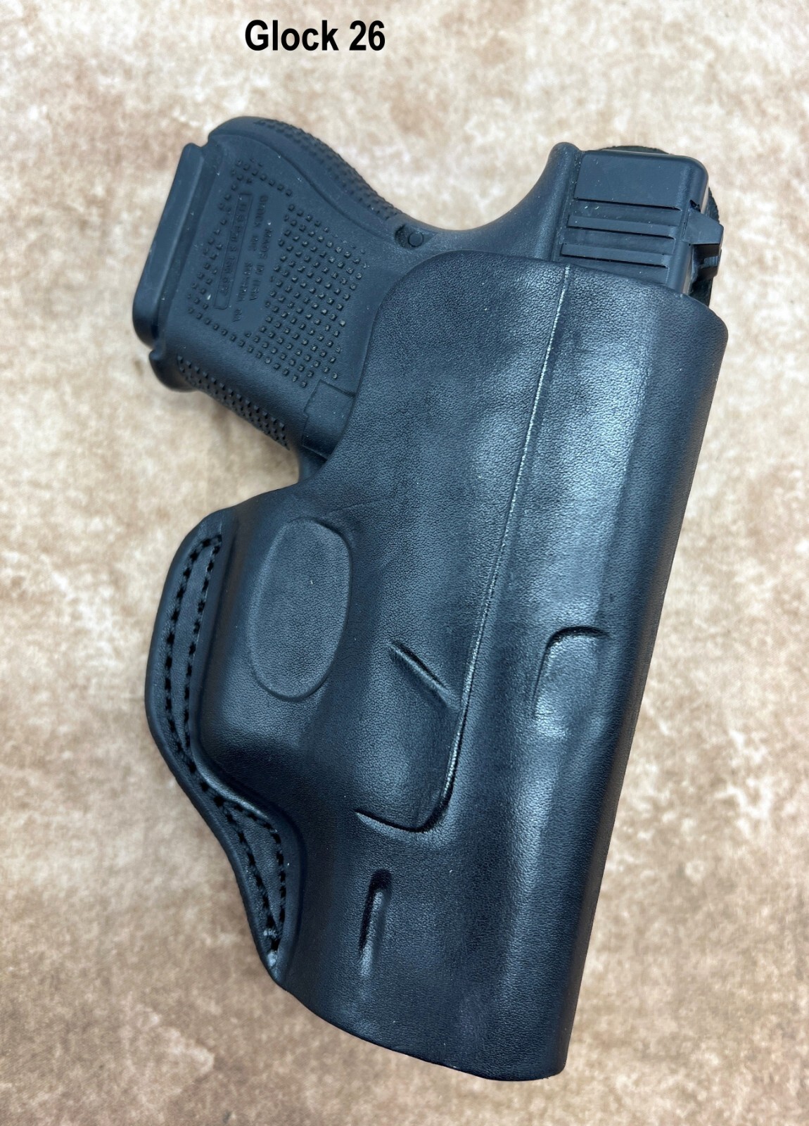 Right Hand Leather OWB Clip-On Holster -CHOOSE | eBay