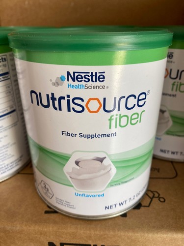 Nutrisource Fiber Powder, 7.2 Ounce Can, Unflavored, Fiber Supplement ...