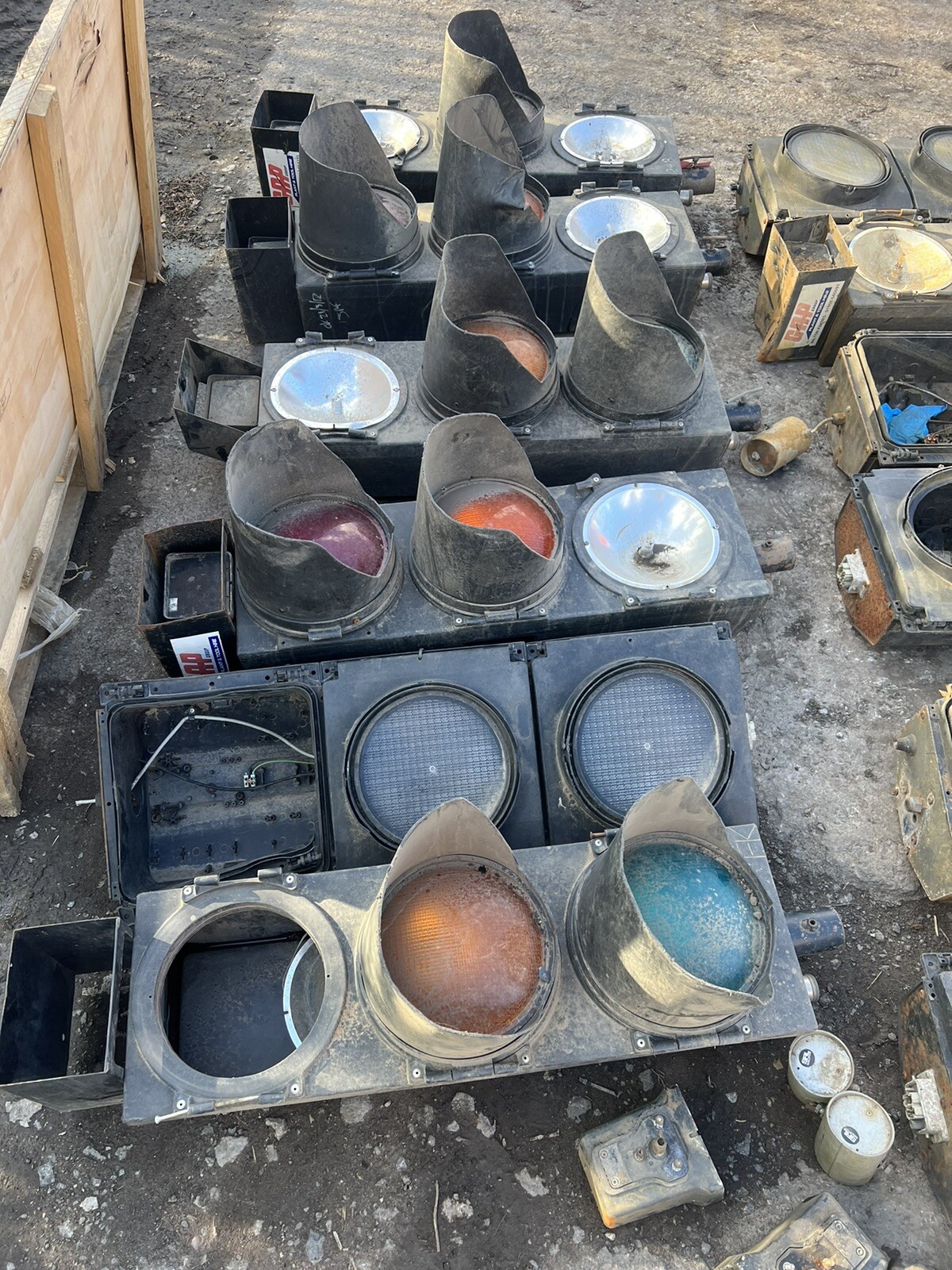 15x Pike Road Traffic Light Red Green amber led Bulb Tops Works SRL ...