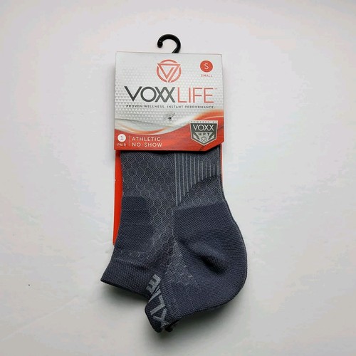 Voxx Life Stasis Neuro HPT Socks Athletic No Show Grey Size S (Wo 4-7 ...