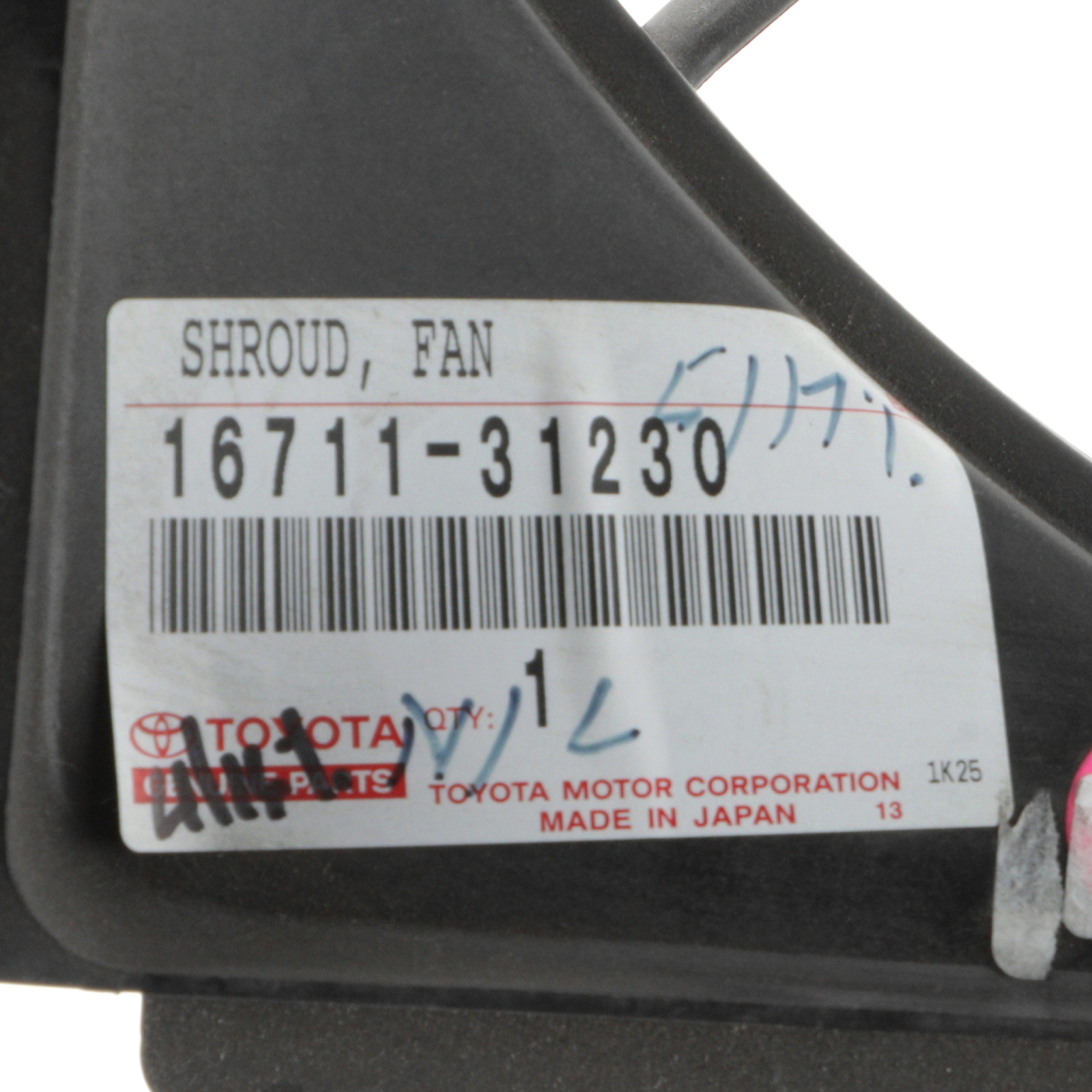 Lexus 1671131230 Genuine OEM Factory Original Fan Shroud for sale ...