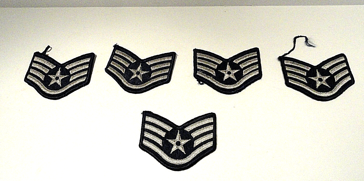 US Air Force Rank Insignia E5 Set of Five | eBay