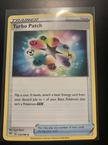 Pokemon - Galarian Trainer Turbo Patch | eBay