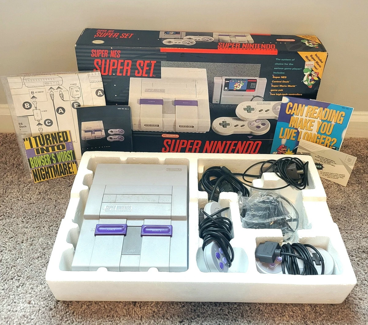 Super Nintendo Box