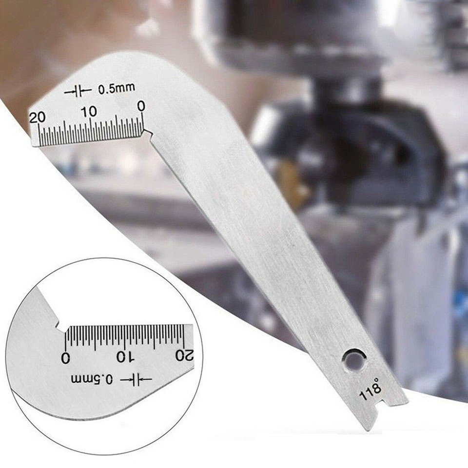 Tool 118 Degree Angle Gauge Angle Inspection Sharpening Wear Resistant ...