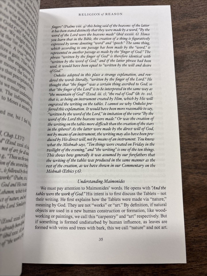 JUDAISM: Religion of Reason-By Rabbi Moshe Ben-Chaim | eBay