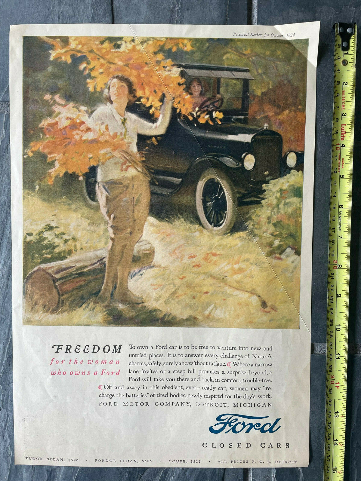 1920s Ford Ads