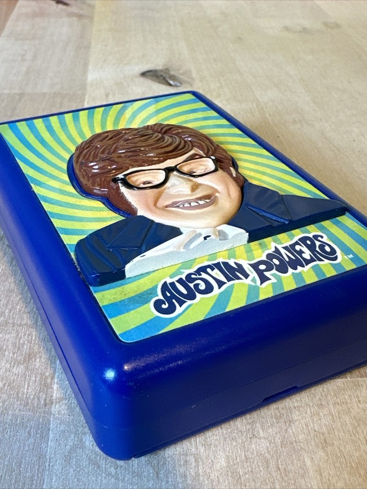 Austin Powers Vintage Voice Box 4" Working Playmates Toy Inc-1999 "OH ...
