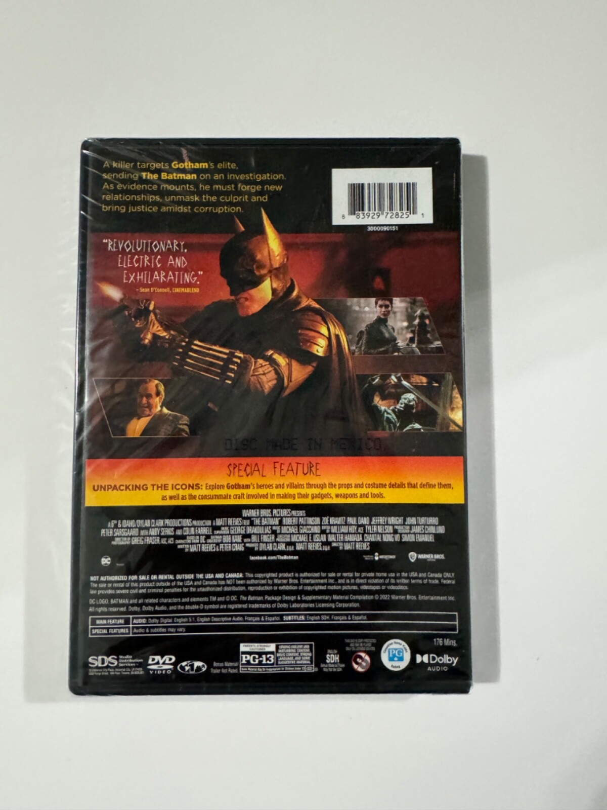 The Batman (DVD, 2022) 883929728251 | eBay