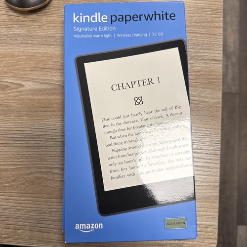 Amazon Kindle Paperwhite Signature Edition 11th Gen 32GB Agave Green brand New | eBay