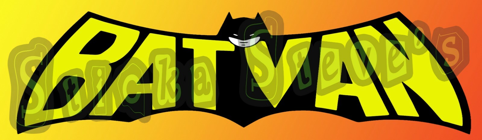 BATVAN Batman Cool Vanner Vanning Vinyl Sticker Decal 2% | eBay