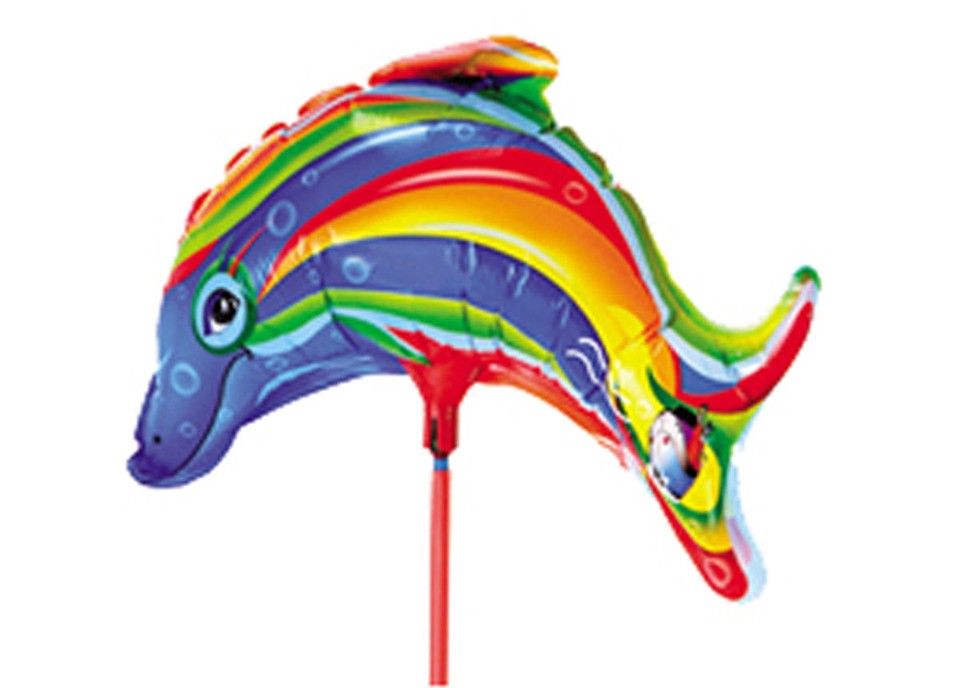 5x Foil Balloon Dolphin Fish Helium Kid's Birthday | eBay