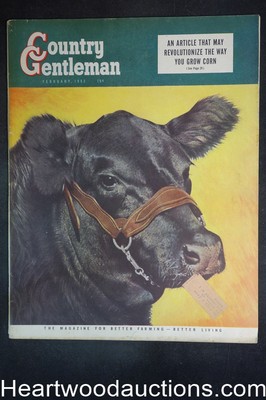 Country Gentleman Feb 1952 William Ratigan story, Walter Richards, Rudy ...