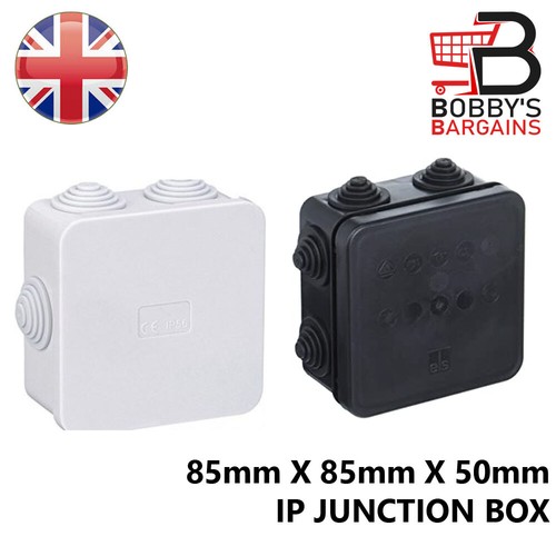 WATERPROOF IP55 IP65 PVC JUNCTION BOX OUTDOOR CASE CABLE WIRE CONNECTOR ...