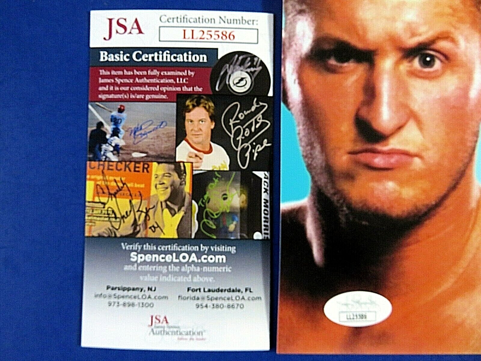 Kenny Dykstra SIGNED 8x10 PHOTO WWE WRESTLER AUTOGRAPH ~ JSA COA ...
