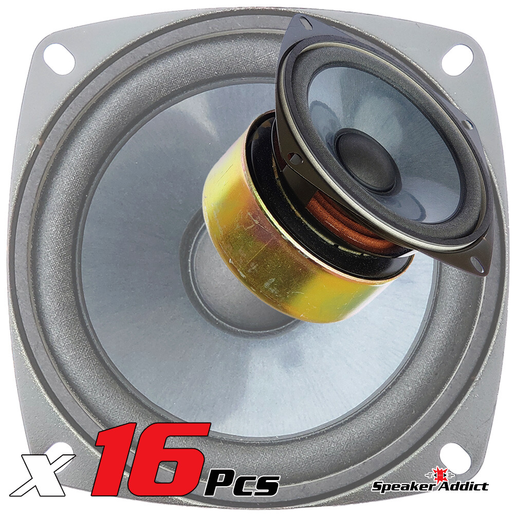 16-PACK - Diatone 4 inch full range Line Array speaker KIT 50 watts ...