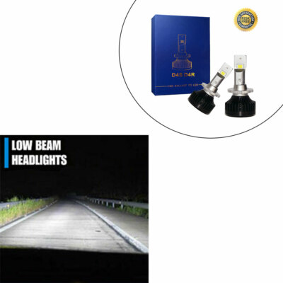 For Lexus RX350 2012-2013 LED Headlight Bulbs Conversion Kit D4S D4R ...